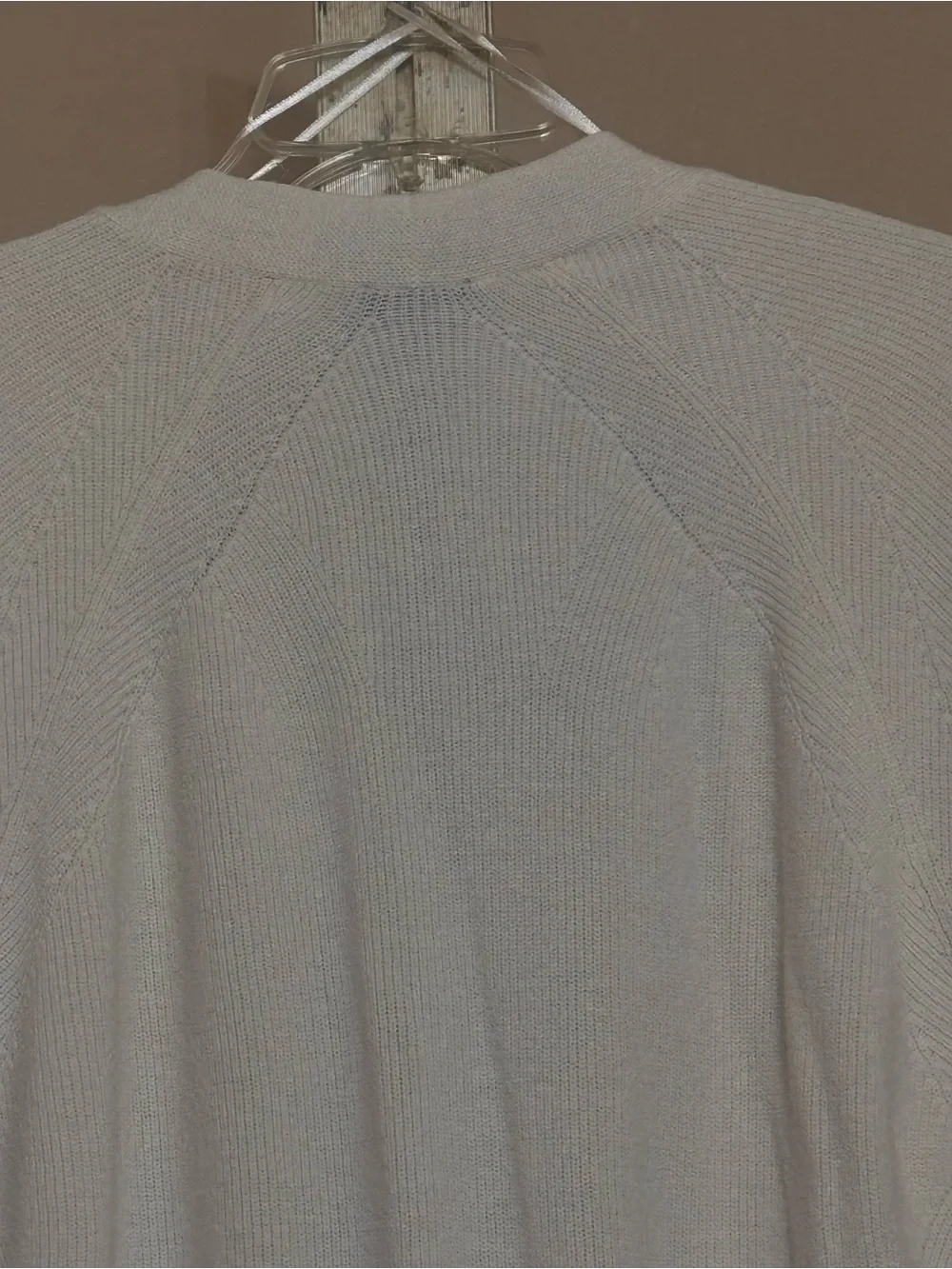 Talbots | Sweaters | Talbots Cream Openfront Draped Cardigan Sz Xl ...